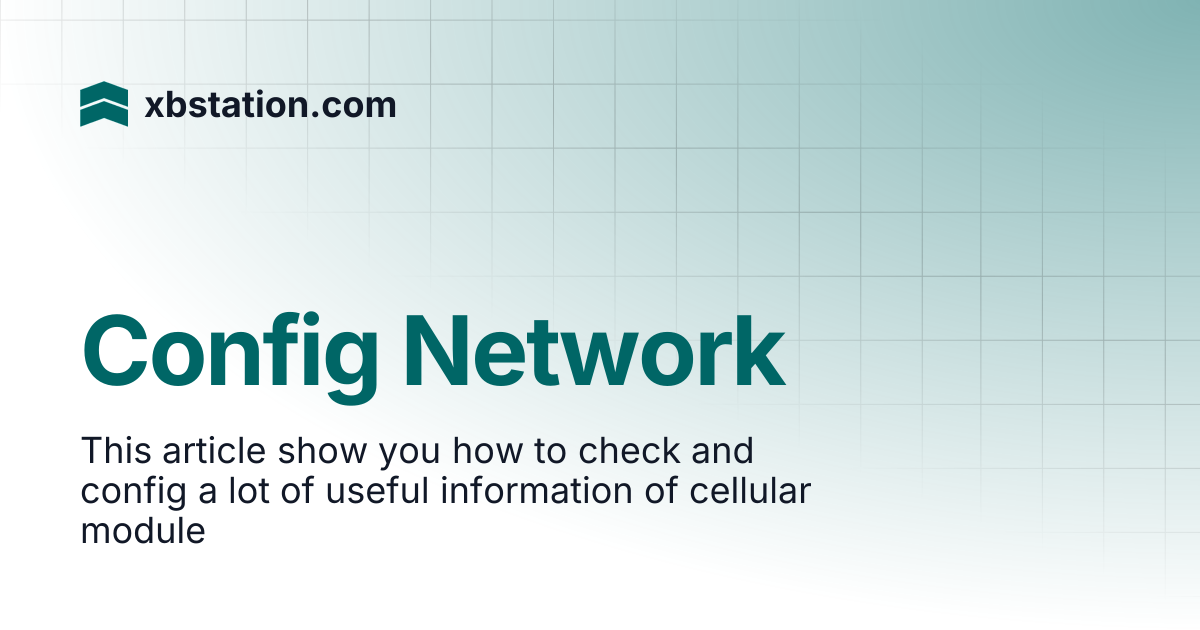 Config Network | xbstation.com