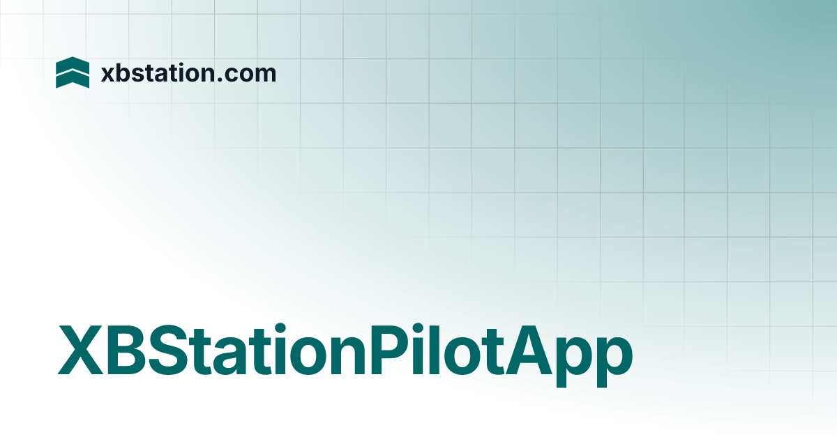 XBStationPilotApp | xbstation.com
